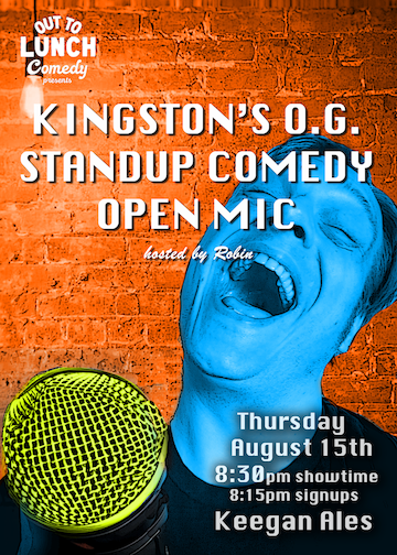 Stand Up - Open Mic - Keegan Ales